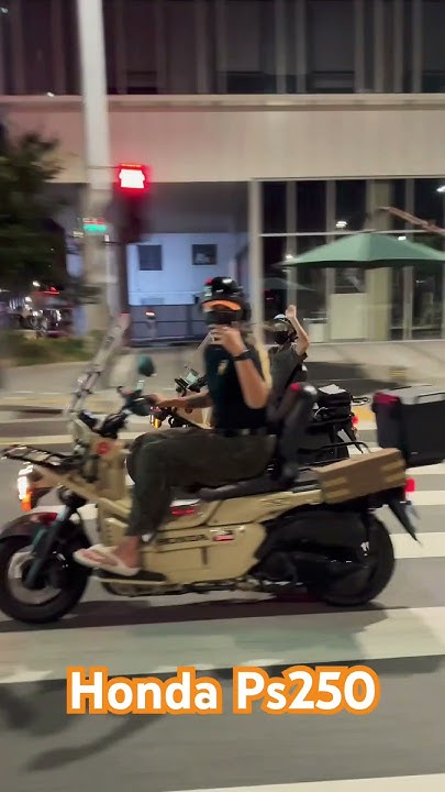 This motorcycle is Honda ‘Ps250’ #hiphop #honda #ps250 - YouTube
