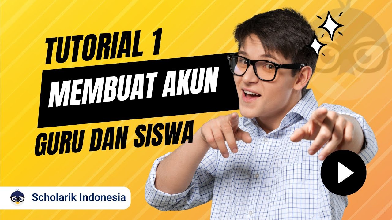 Tutorial 1 Membuat Akun Guru dan Siswa - YouTube