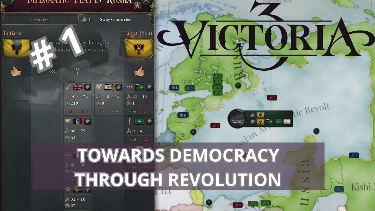 Towards Democracy through Revolution - Victoria 3. Russian #2 - YouTube