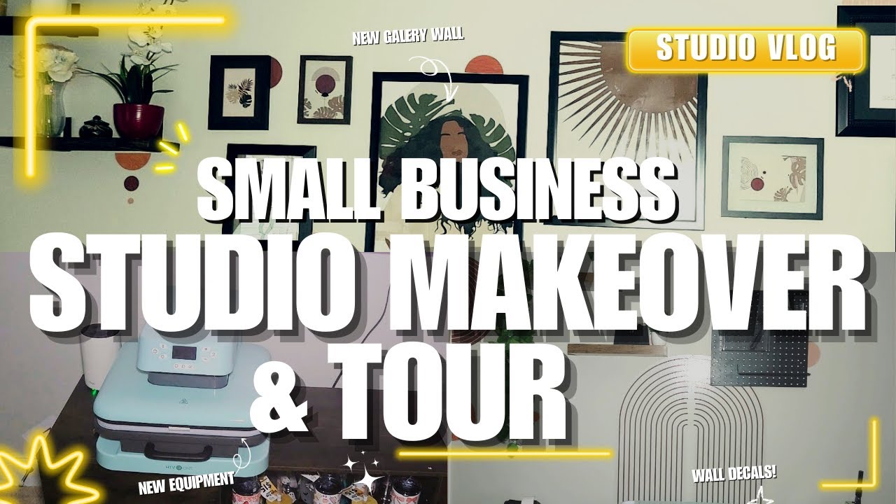 STUDIO MAKEOVER + TOUR: Revamping the office of my home based small ...