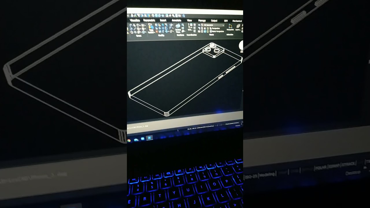 Using AutoDesk Fusion 360 to design a smart phone - YouTube