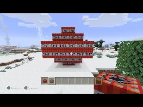 Biggest bomb in minecraft - YouTube