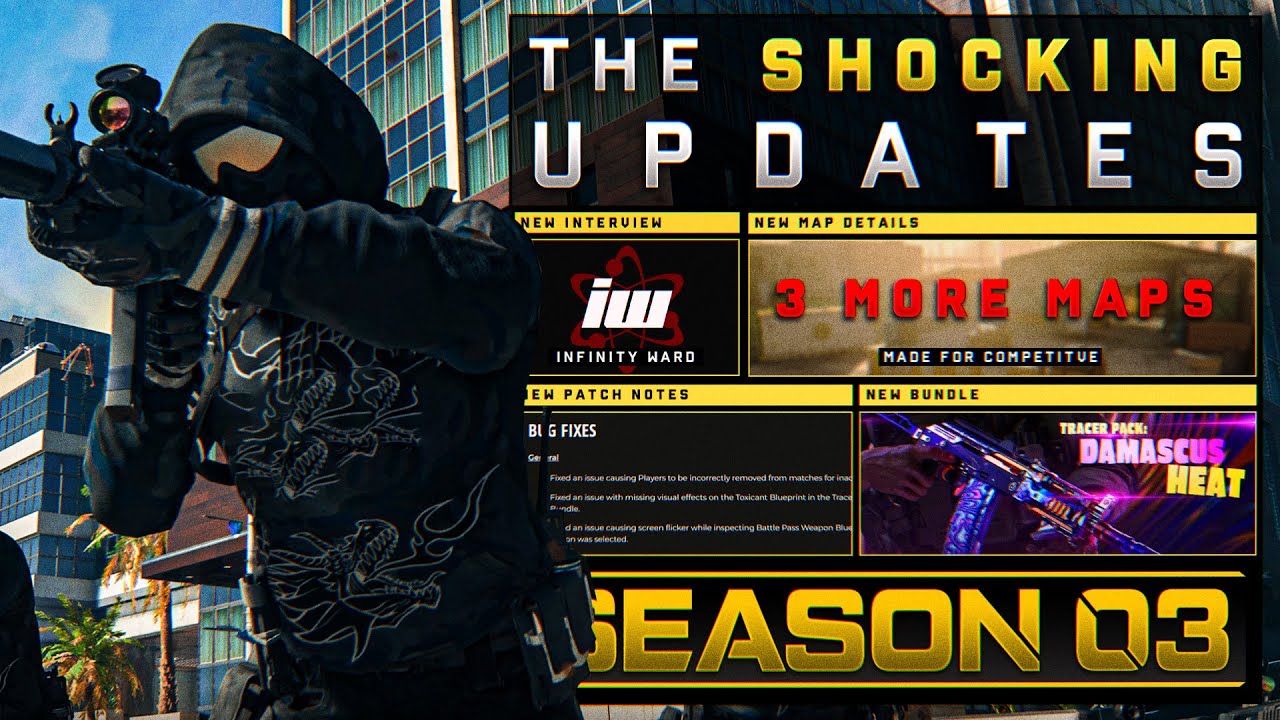 The 3 NEW Maps in Modern Warfare 2 Revealed Early | New Patch Notes ...
