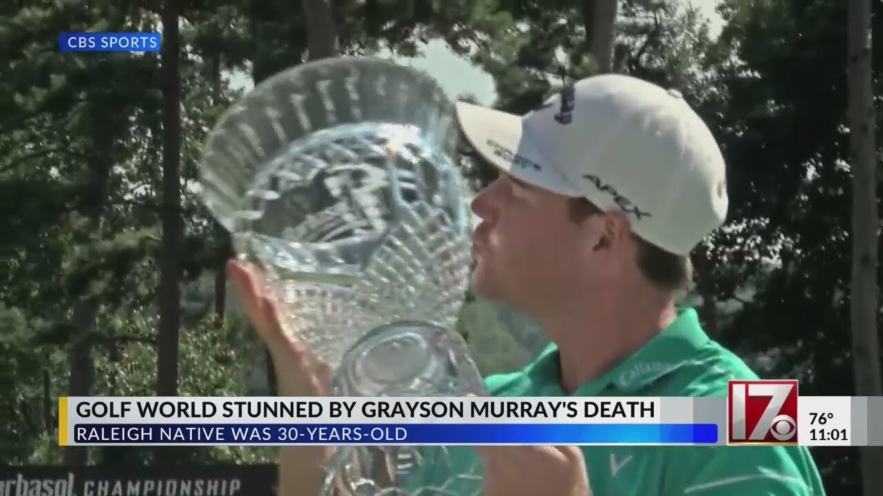 Golf stunned by Raleigh native Grayson Murray's death at 30 - YouTube