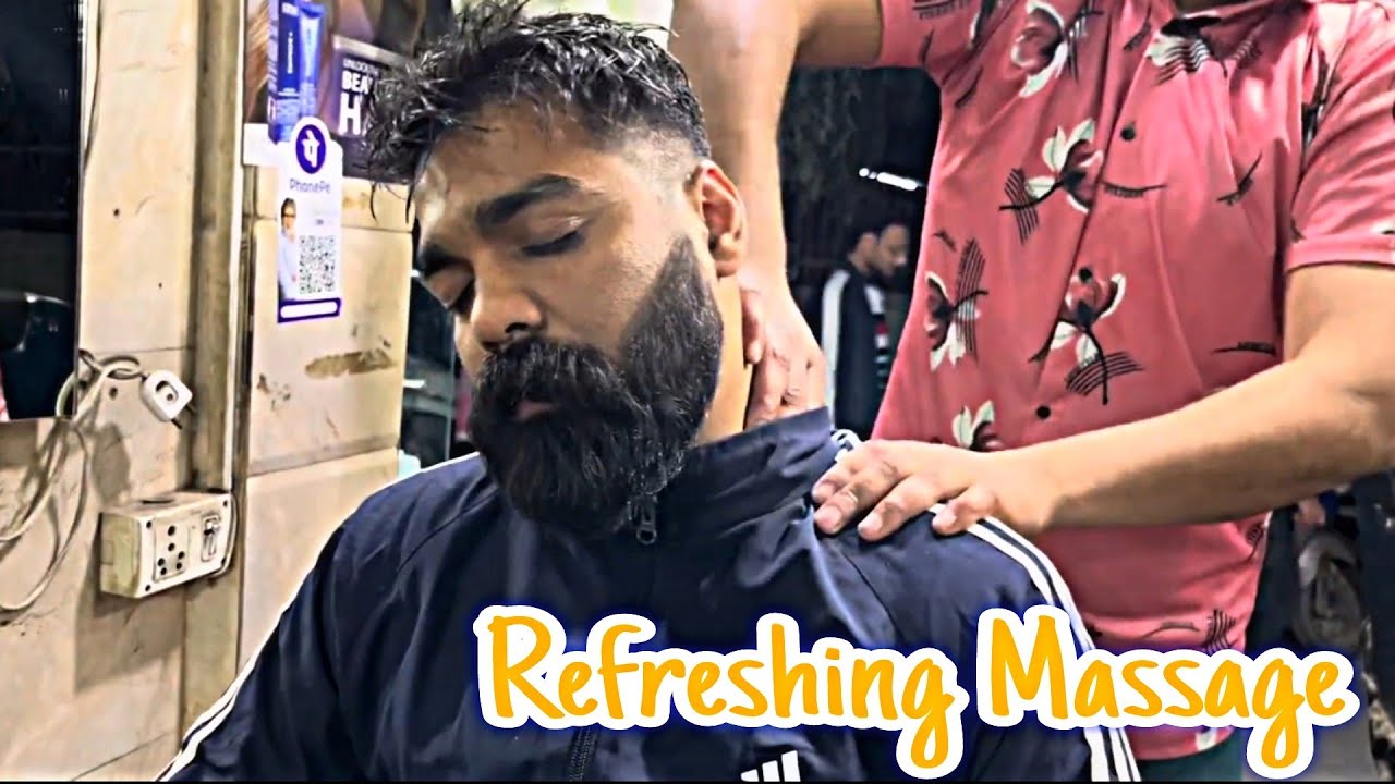 Asmr Indian head massage for relaxing || best asmr massage - YouTube