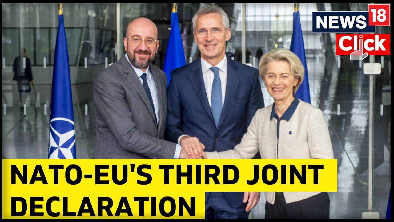 NATO EU Press Conference | NATO | NATO-EU Sign Declaration On ...