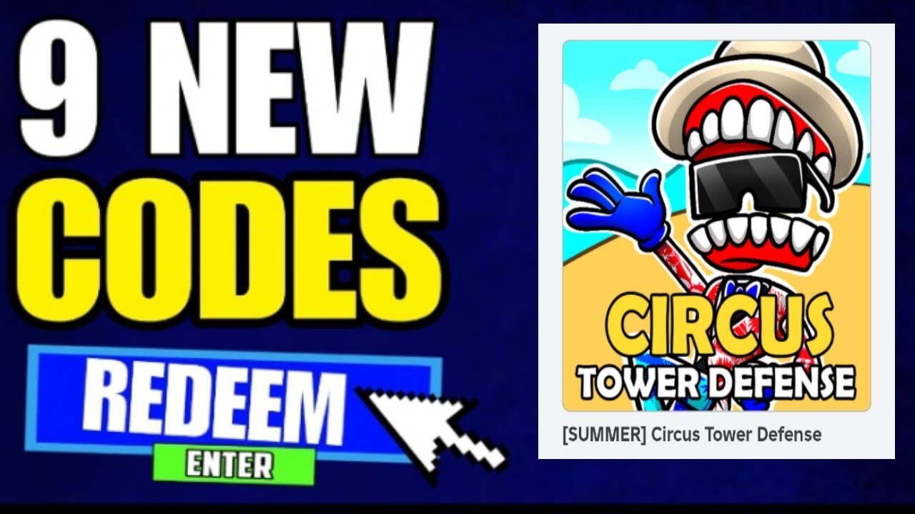 Hurry Up⚠️UPDATE NEW! ROBLO Circus Tower Defense CODES 2024!! | BE QUICKLY | PART 164 - YouTube