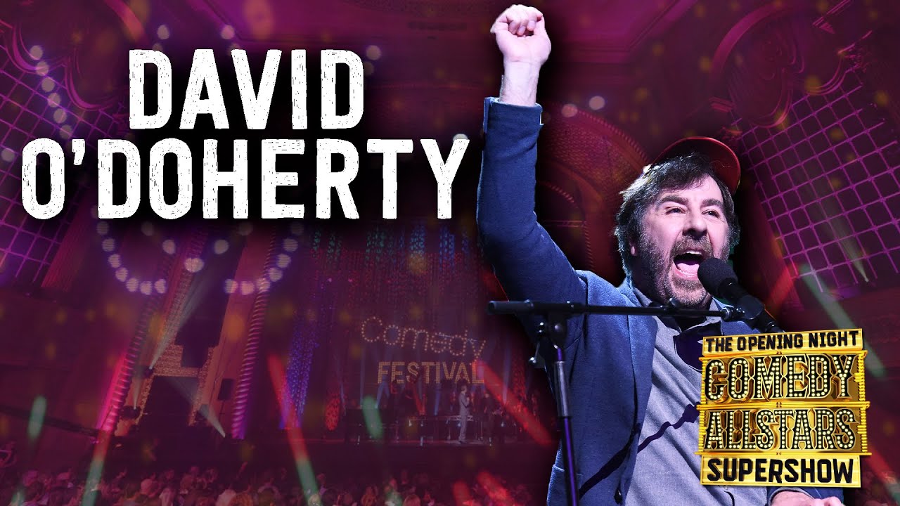 David O'Doherty - Opening Night Comedy Allstars Supershow 2018 - YouTube