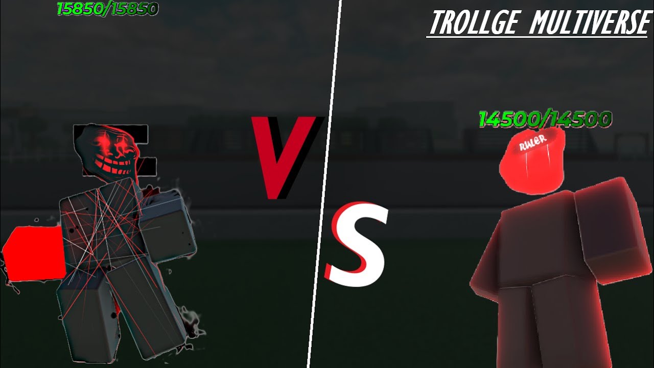Anti Ruler:Darkness VS Ruler:Siinamota | Trollge Multiverse (Roblox ...