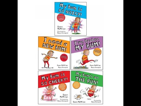New Bum Series 5 books Collection Set (I Need a New Bum!, I've Broken ...