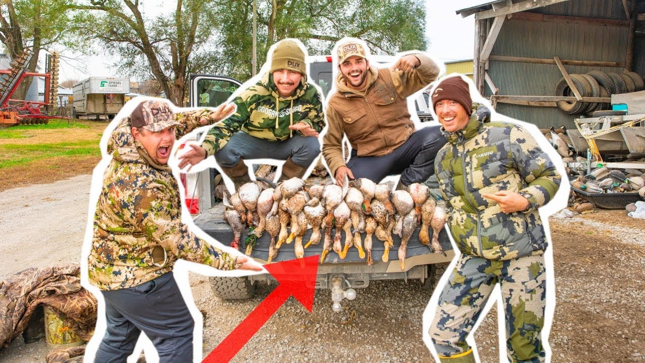 Googan 2v2 DUCK HUNTING CHALLENGE! (Flair Farm) - YouTube