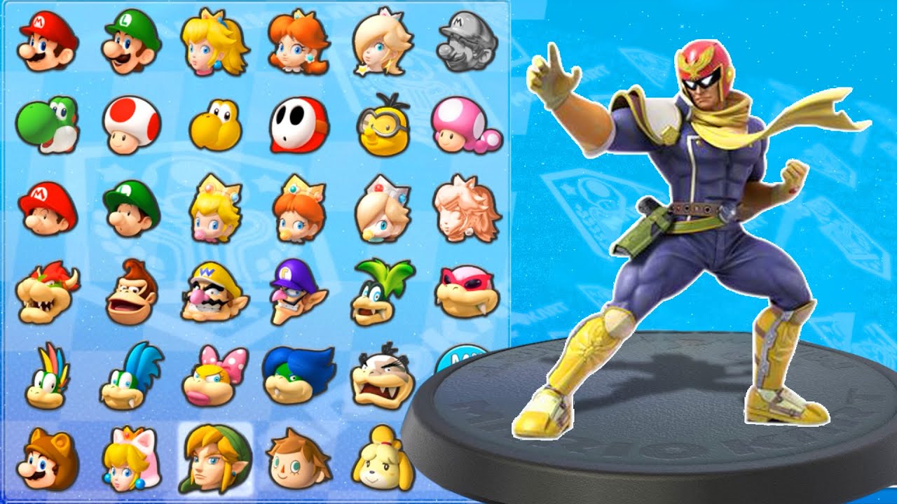 Mario Kart 8 Deluxe - Captain Falcon in Golden Dash Cup | The Best ...