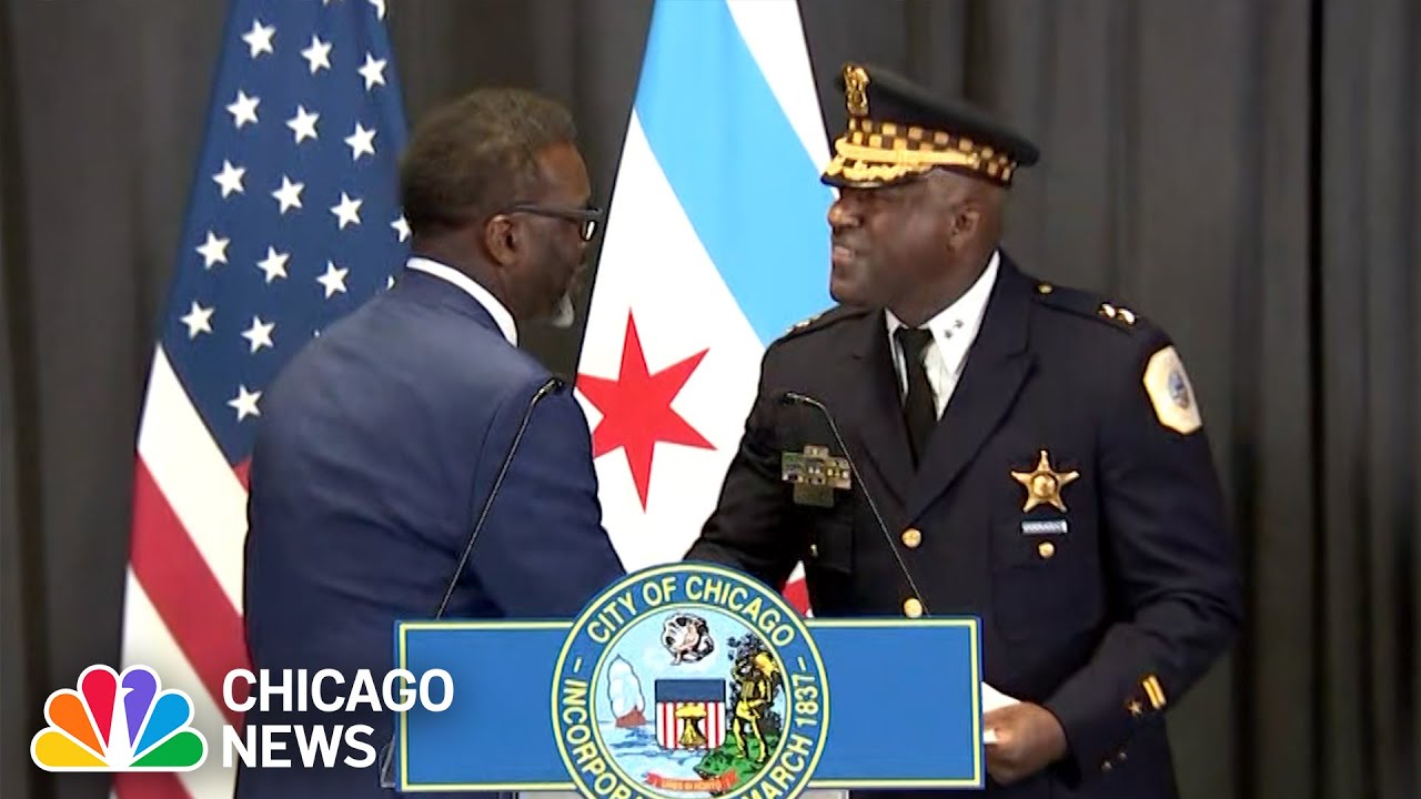Full: Mayor Brandon Johnson introduces Chicago’s new police ...