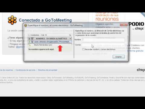 Tutorial para ingresar a la sesión con gotomeeting - YouTube