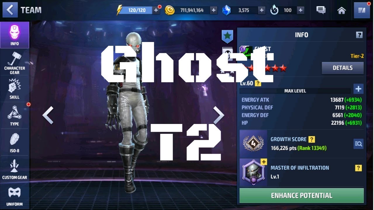 รีวิว Ghost T2 - Marvel Future Fight - YouTube