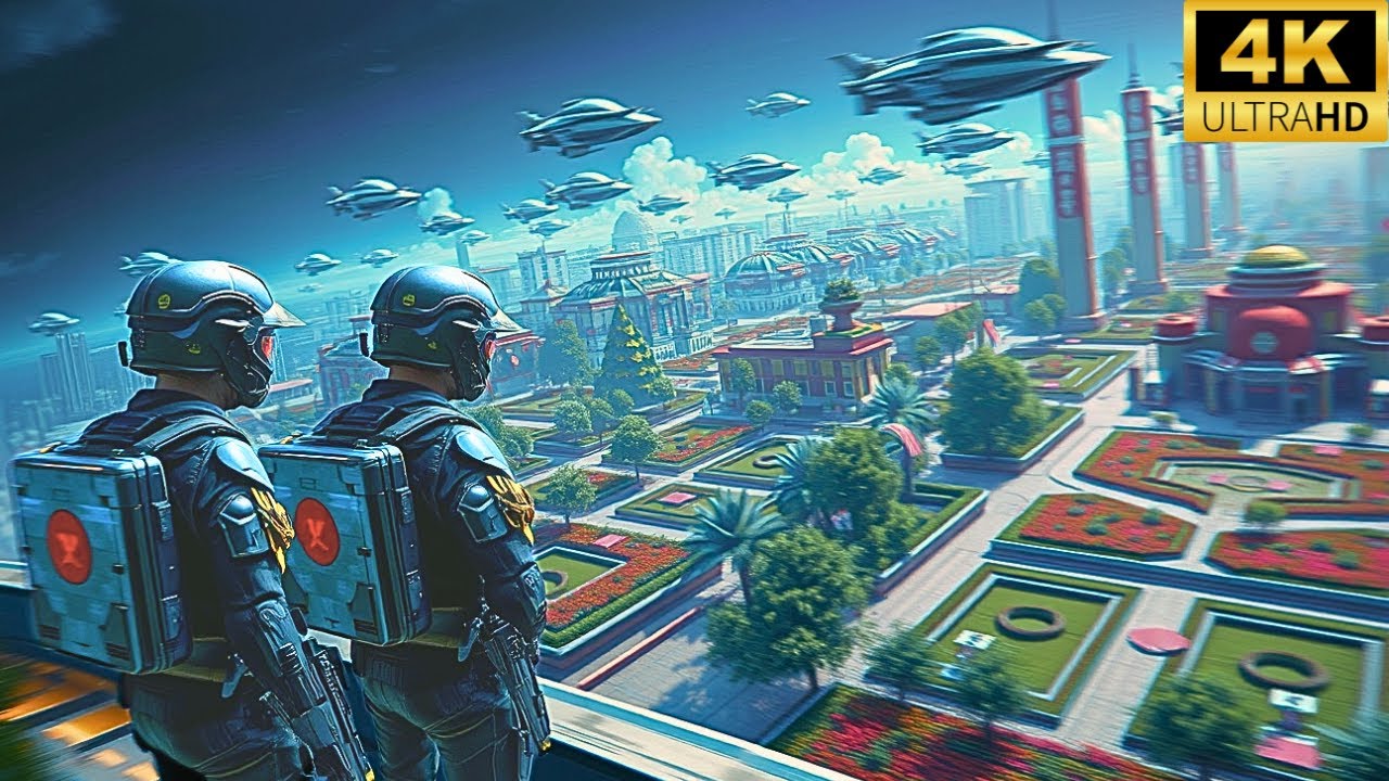 ATTACK THE EARTH ADVANCED CITY | Ultra Realistic Immersive Graphics ...