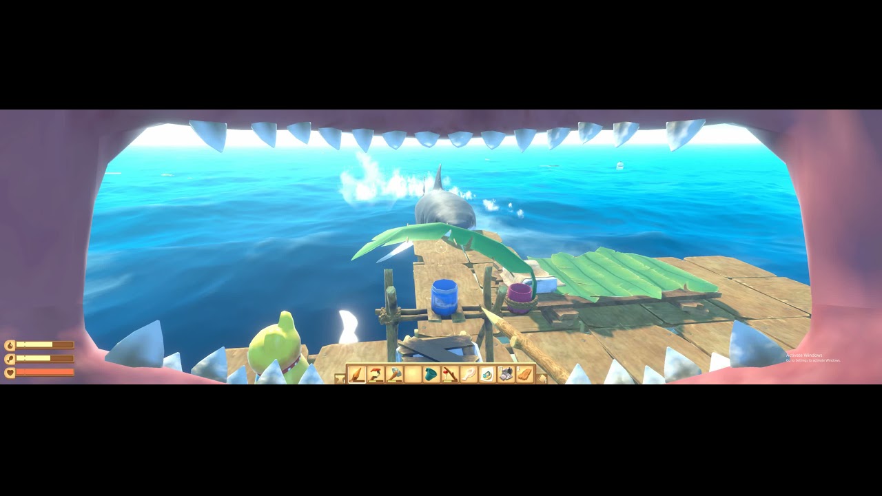 My first game of raft on yt - YouTube