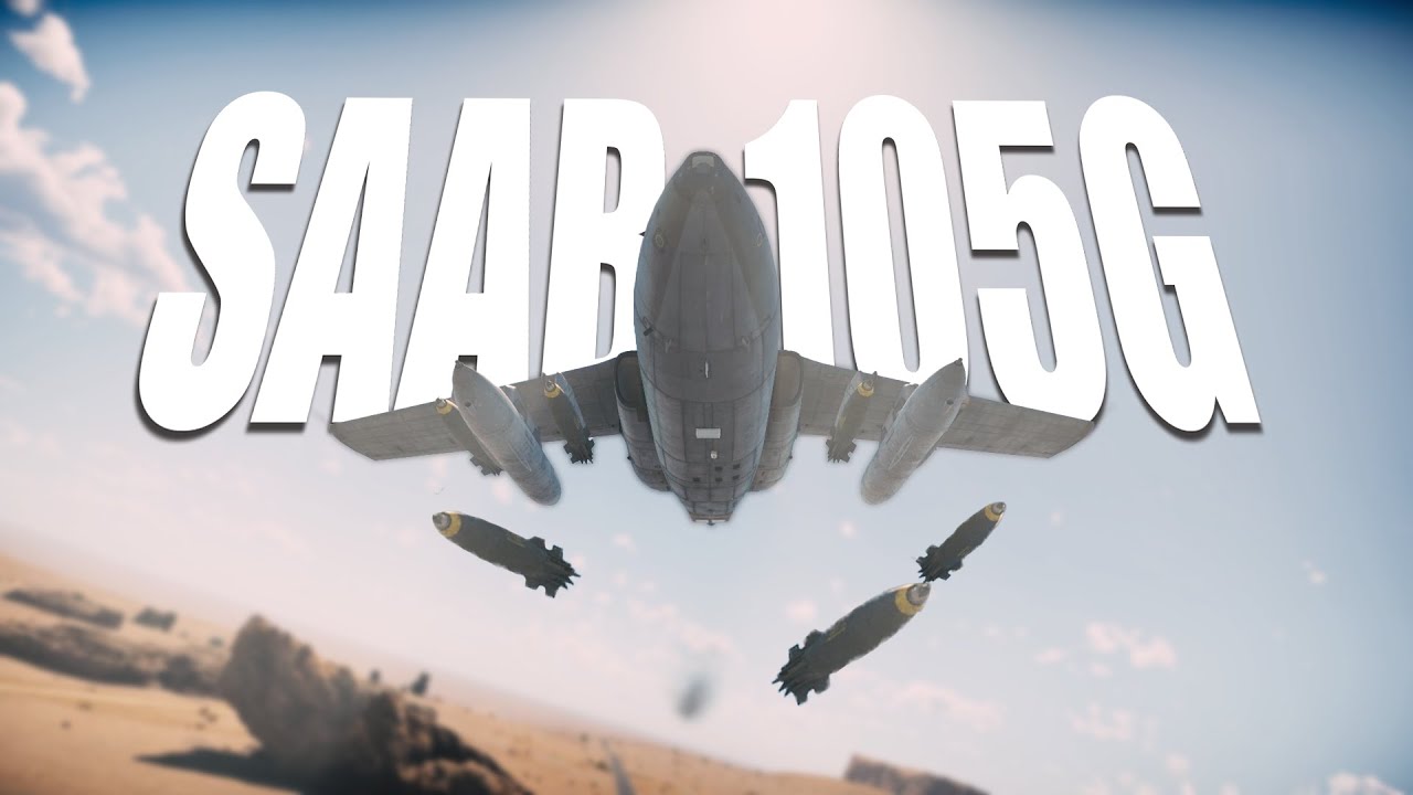 SAAB 105G ЛУШЧИЙ БОМБАРДИР швеции - YouTube