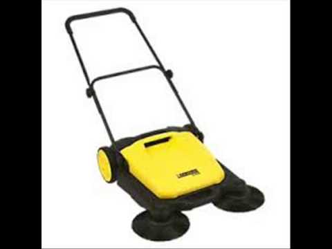 Outdoor Push Sweeper Karcher S650 - YouTube