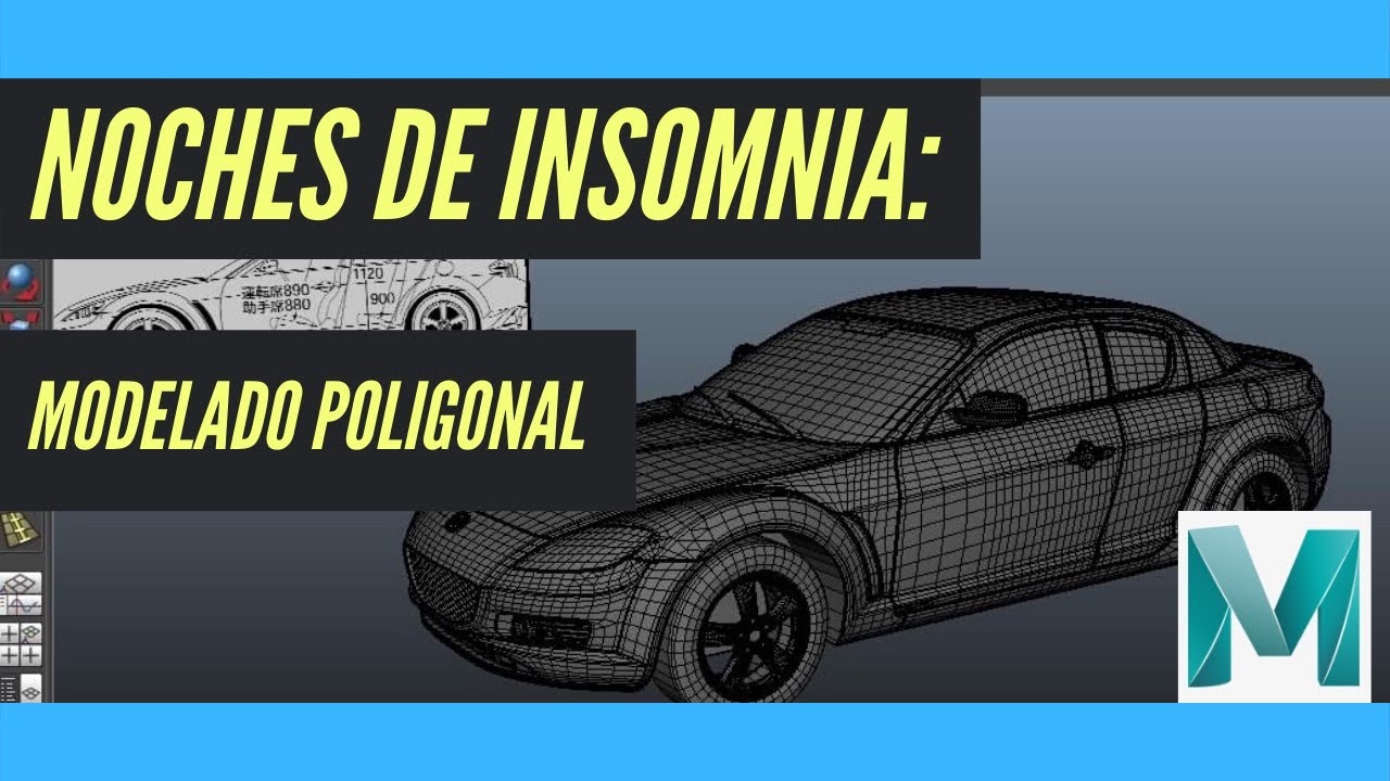 Modelado poligonal basico en autodesk maya - YouTube