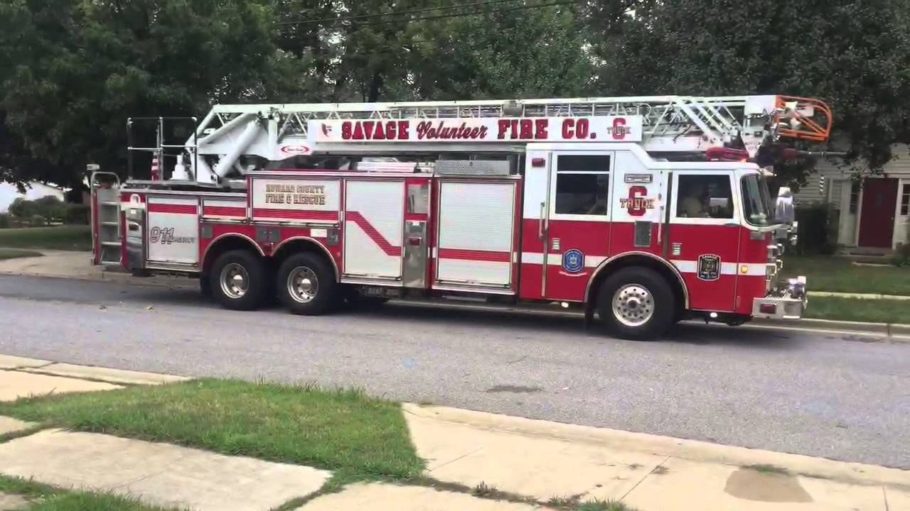 2003 Howard County, Savage Truck 6 Responding To Prince Gorges County ...