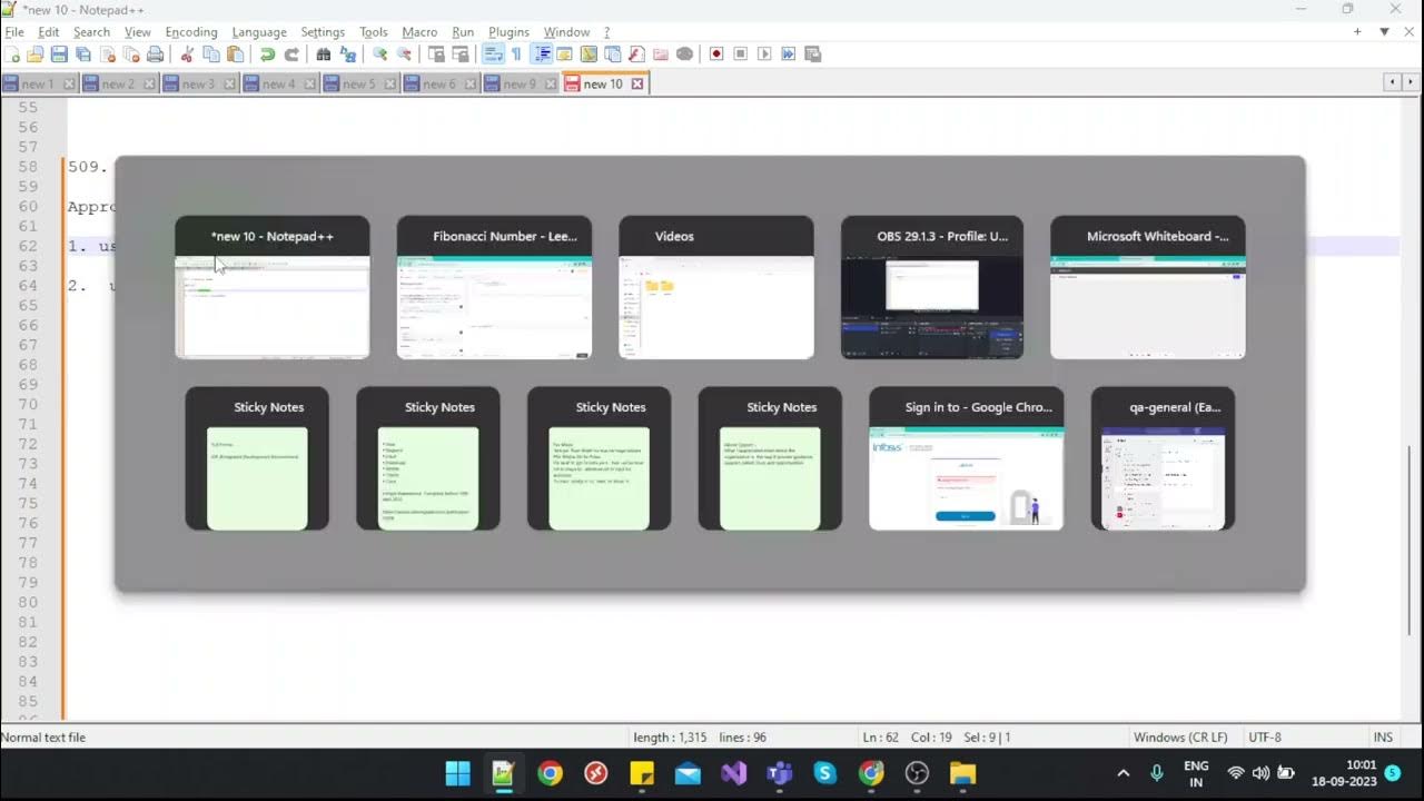 Day5 509 Fibonacci Number Leetcode Problem Using Recursion And Dp Optimized Approach Youtube