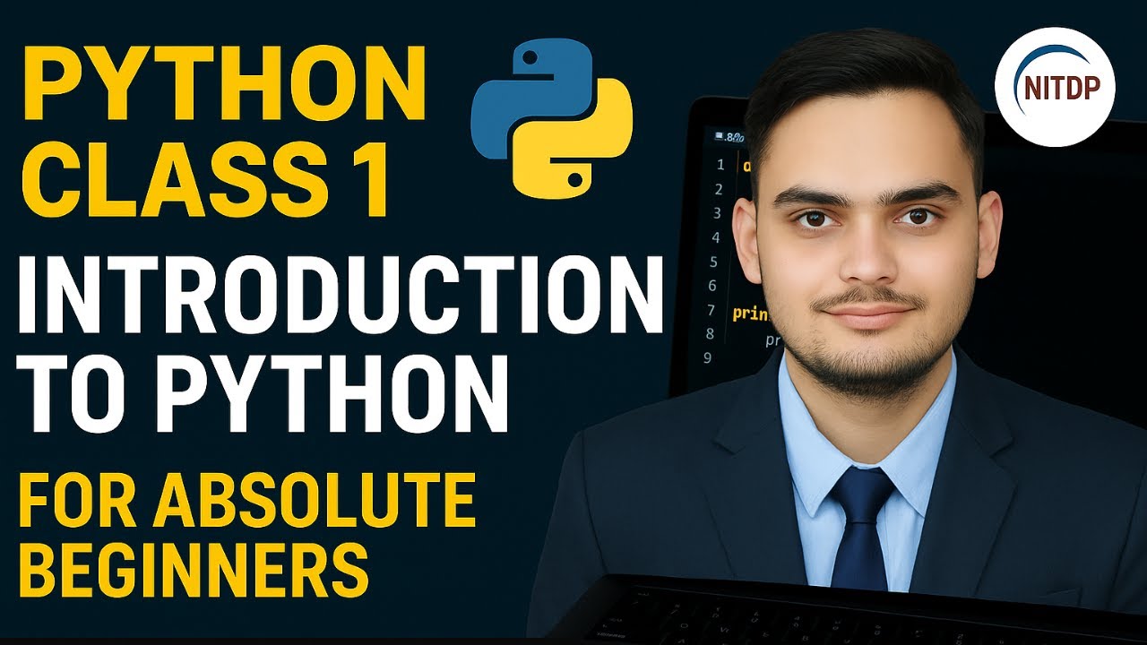 Python Class 1 Introduction To Python Programming For Beginners 8333