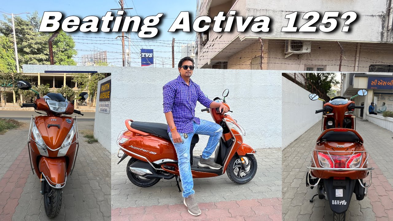 TVS Jupiter 125 Top Variant Rs 1,09,000/- On Road Review in Details ...