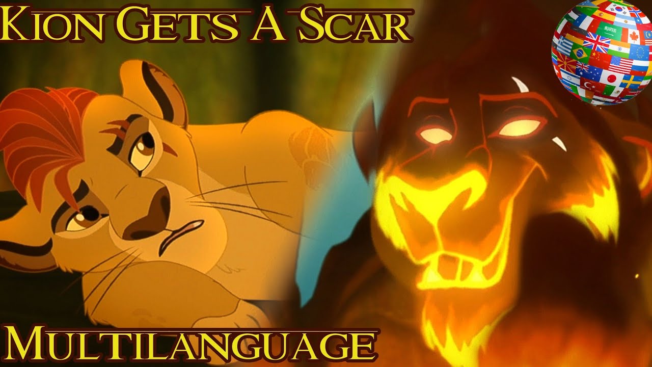 The Lion Guard | Kion Gets A Scar - Multilanguage - YouTube