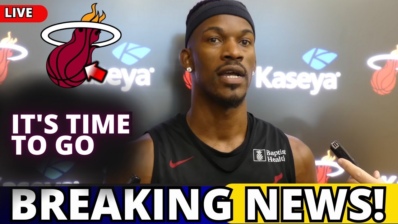 THE SOAP OPERA IS OVER! JIMMY BUTLER DEPARTURE CONFIRMED IN MIAMI ...