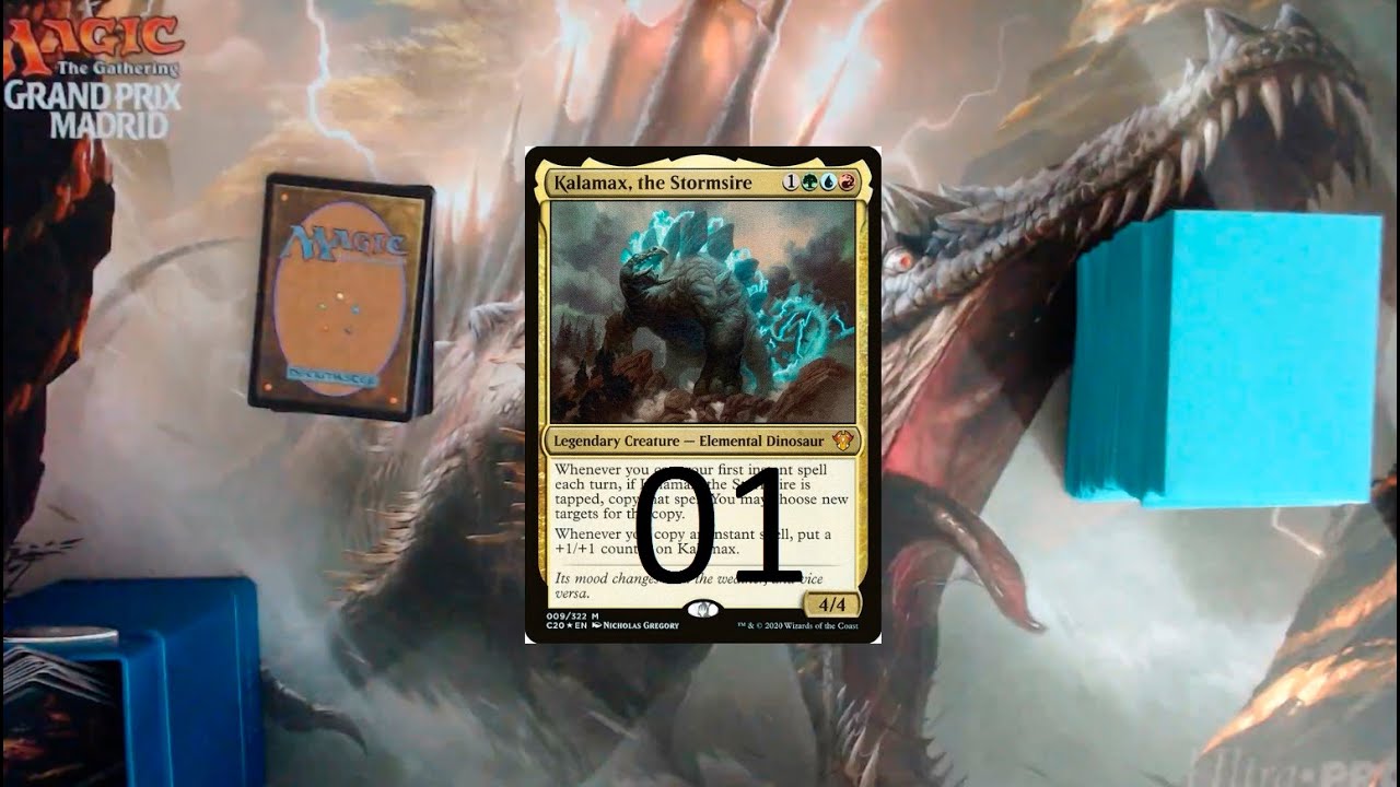 Commander Deck Evolution: Kalamax, the Stormsire Episode 1 (Magic: The ...