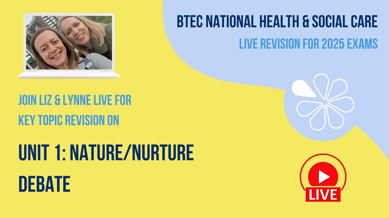 Unit 1 Nature vs Nurture Debate | BTEC National HSC Live Revision 2025 ...