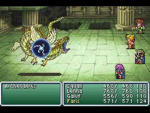 FFV Four Job Fiesta - Team750 Berserker Risk - Blue Mage/Berserker/Bard ...