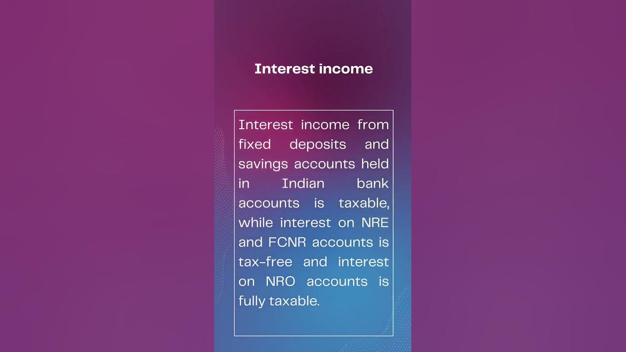 Types Of Income Taxable In India For NRI By CA Anand Thakor By Part 24 types-of-income-taxable-in-india-for-nri-by-ca-anand-thakor-by-part-24