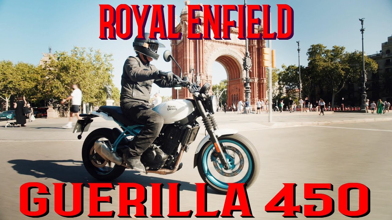 The Royal Enfield GUERILLA 450. Triumph 400 Killer launched! Plus UK ...