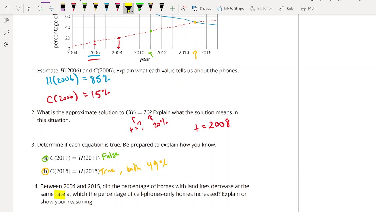 Algebra 1 - Lesson 4.9.2 - YouTube