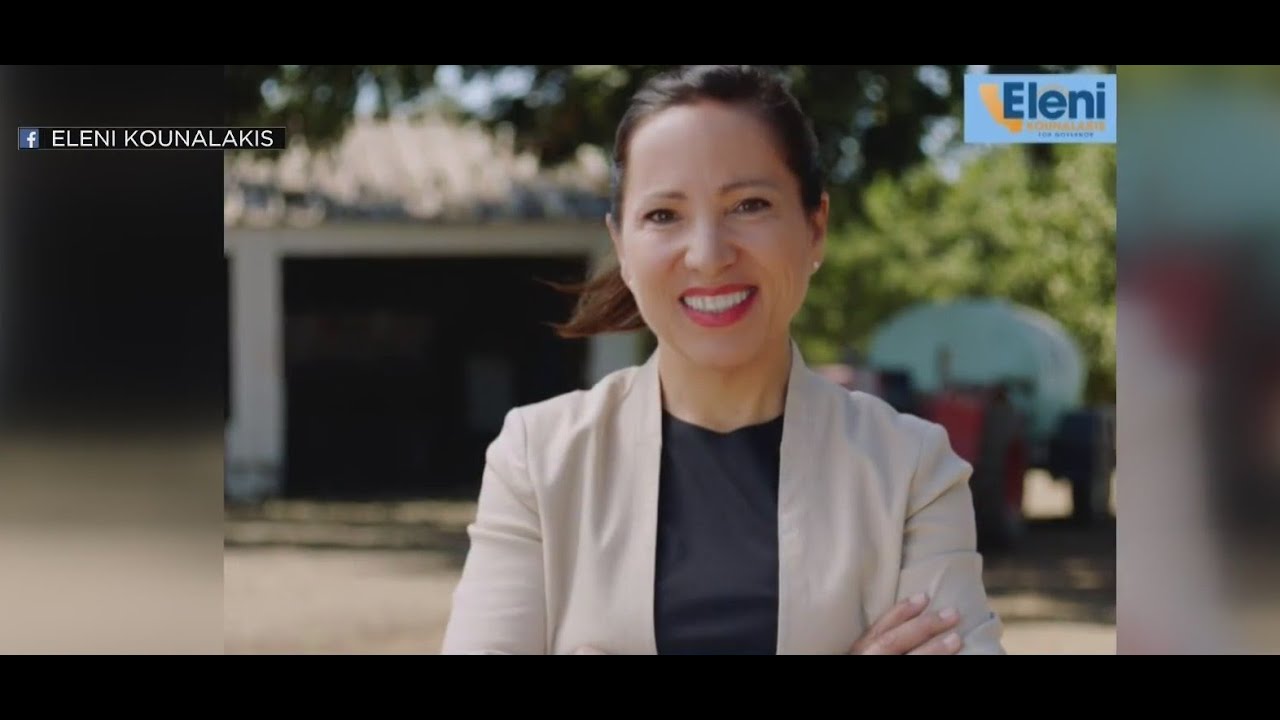 Eleni Kounalakis announces 2026 run for California governor - YouTube