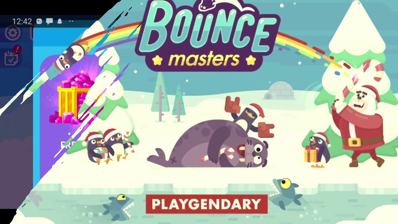 je joue à bounce masters - YouTube