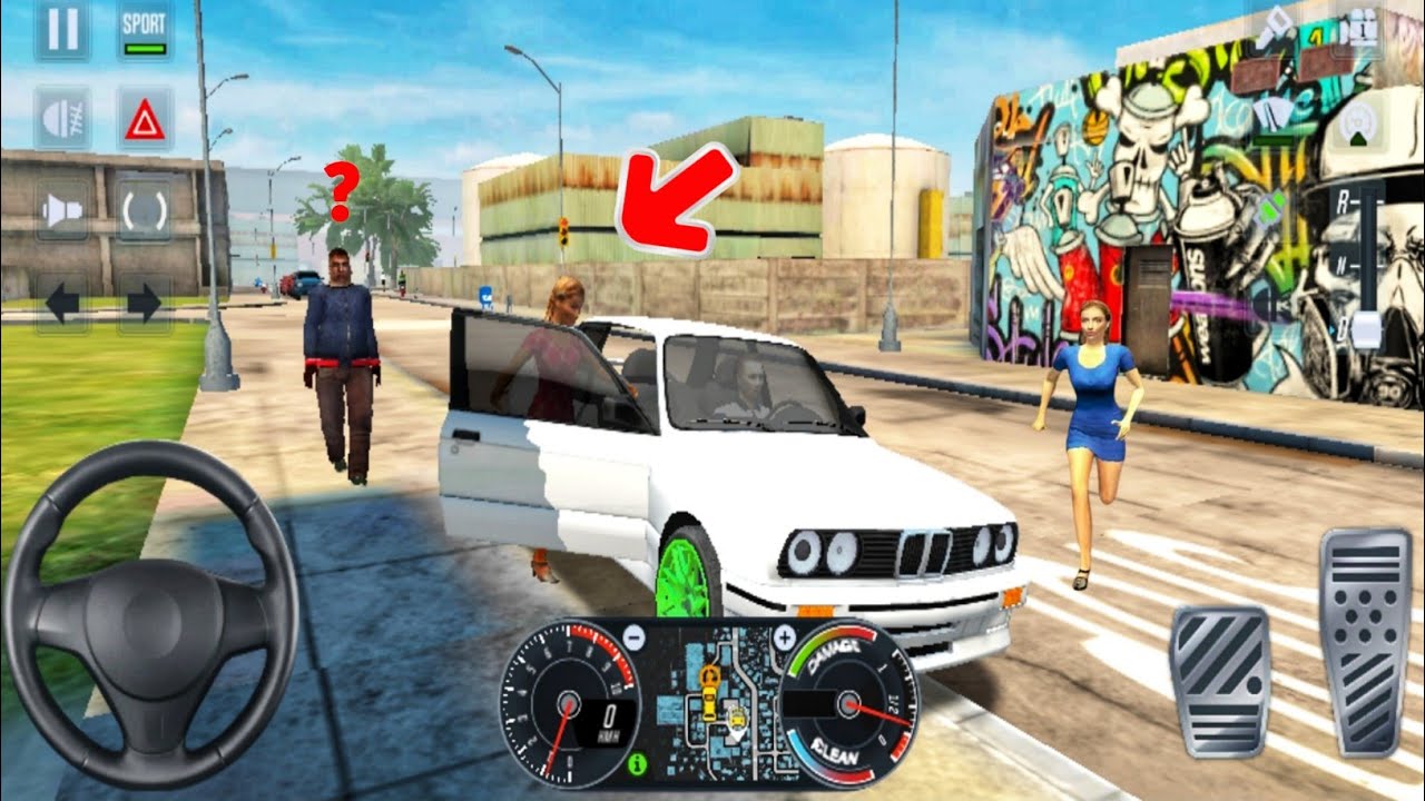 Taxi Sim 2020 - E30 Old Car Driving Game - Car Game Android Gameplay ...