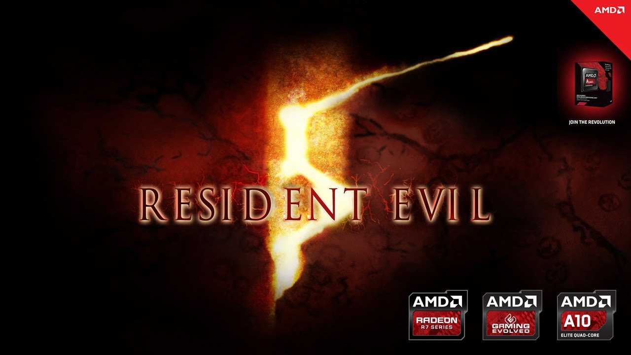 Resident Evil 5 Benchmark on AMD A-Series APU KAVERI A10-7850K - YouTube