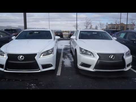 2014 Lexus LS 460 differences between models LS460 F Sport see the differences