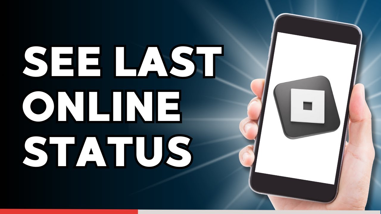 How to See Last Online Status of a User on Roblox Mobile - YouTube