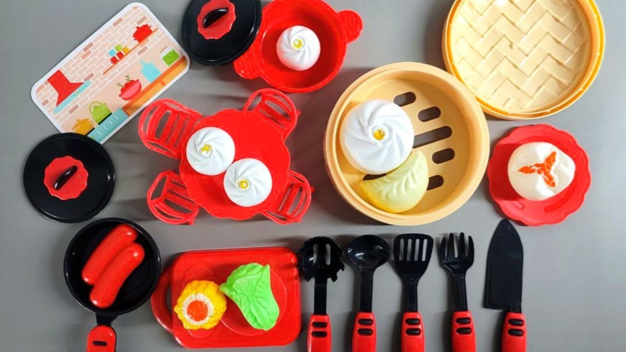 Unpacking and review The Cook Kitchen Set ASMR #satisfyingvideo - YouTube