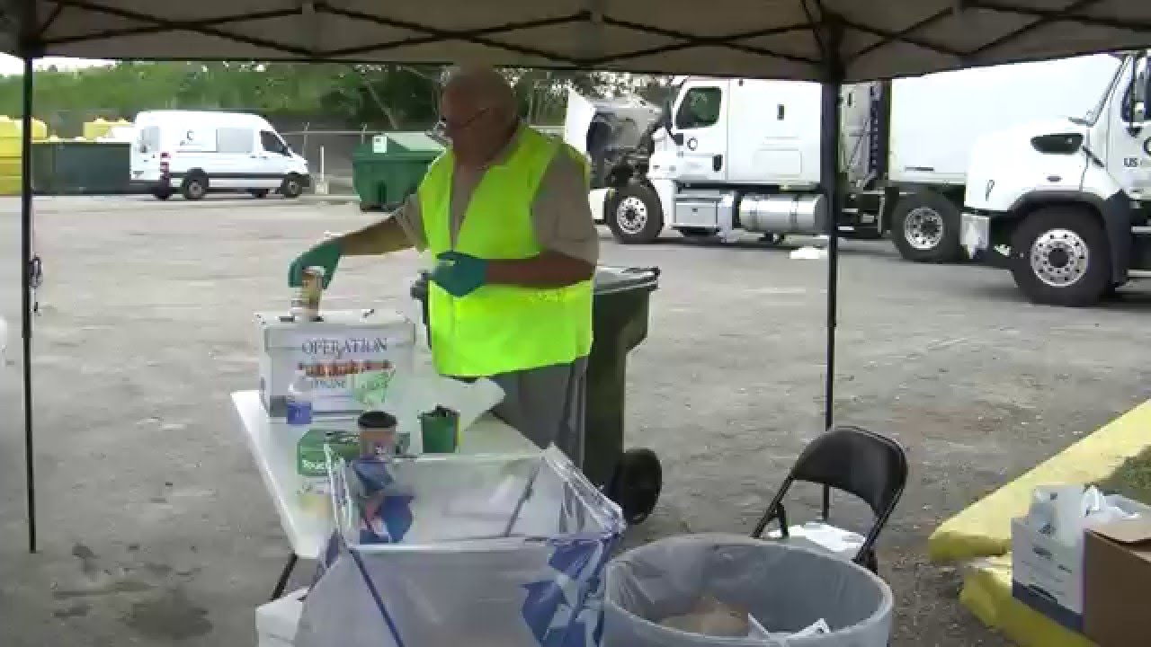 Recycling & Hazardous Waste Roundup in Collier County - YouTube