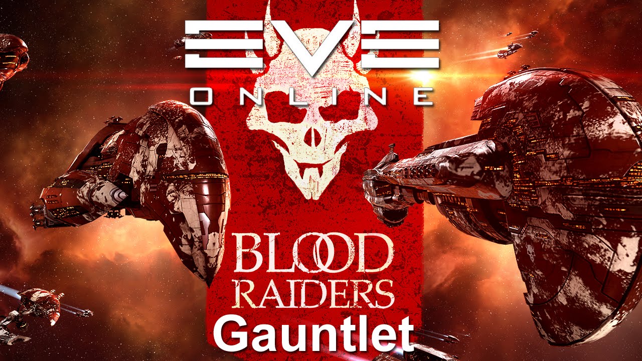 EVE Online - Blood Raider gauntlet - YouTube