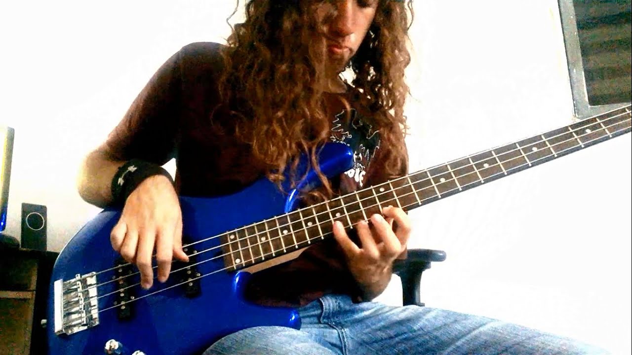 DragonForce - Cry Thunder - (Bass Cover) By: Gabriel Fidelis - YouTube
