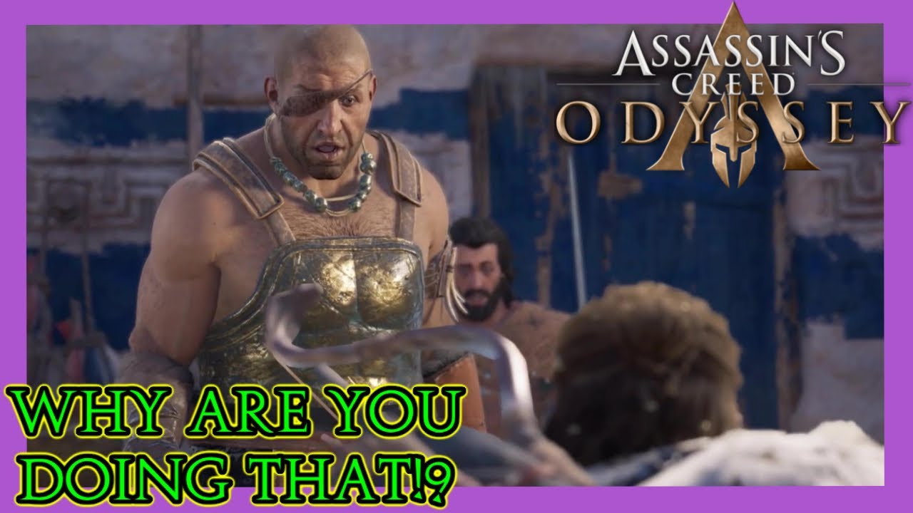 YOU PUT HIS EYE IN A GOAT'S PRISON POCKET!?!?! / Assassin's Creed ...