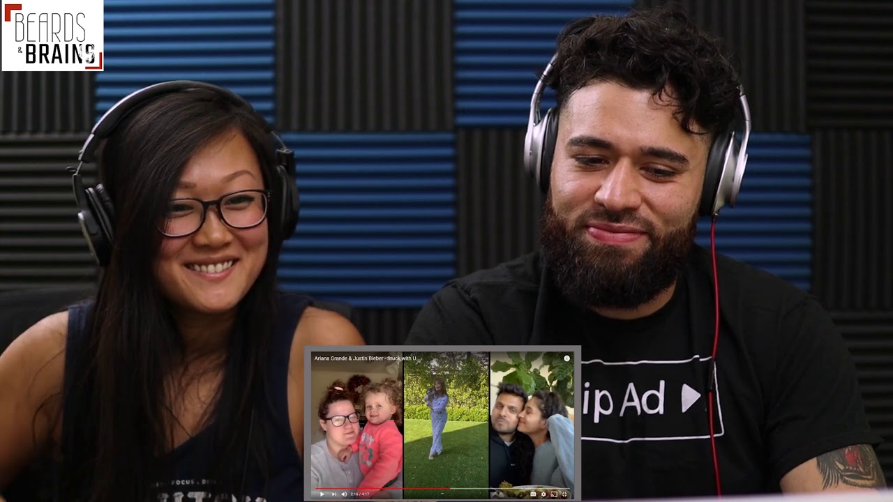 Ariana Grande & Justin Bieber - Stuck with U - Music Reaction - YouTube