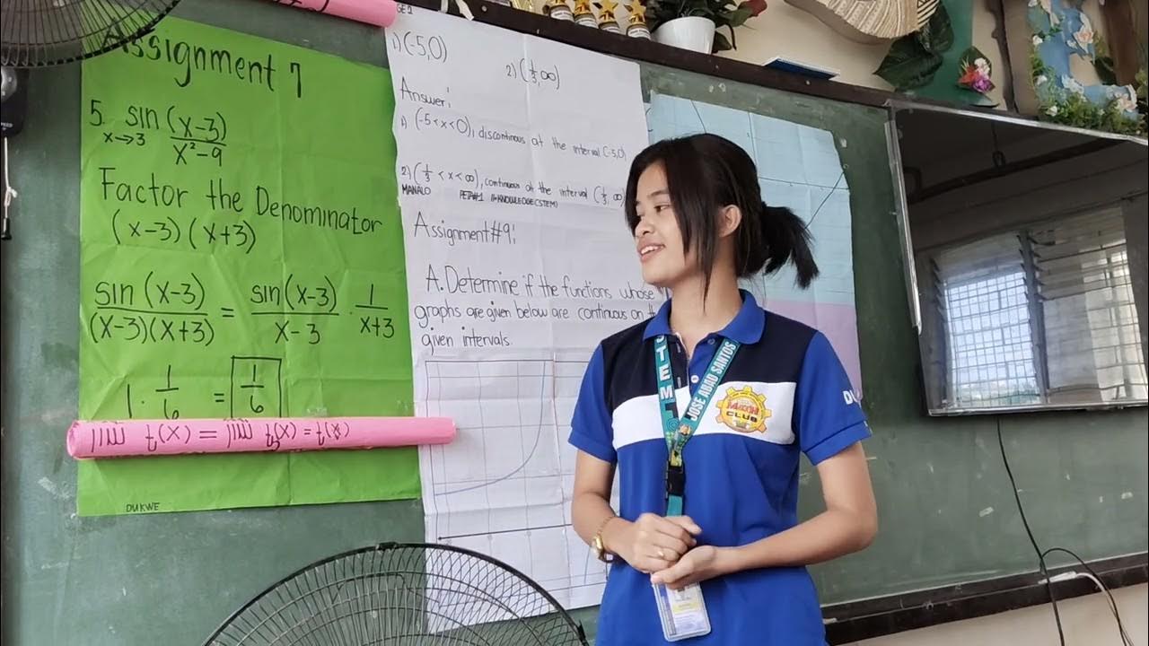 CONTINUITY OF FUNCTION ON AN INTERVAL || BASIC CALCULUS - YouTube