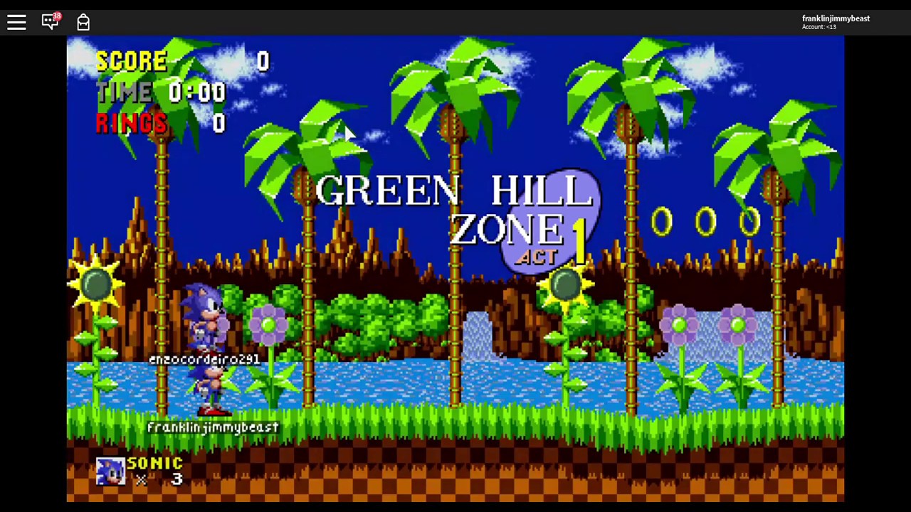 Classic Sonic Simulator V9 Gameplay - YouTube